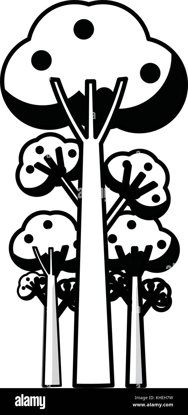 fruit trees icon Stock Vector Image & Art - Alamy