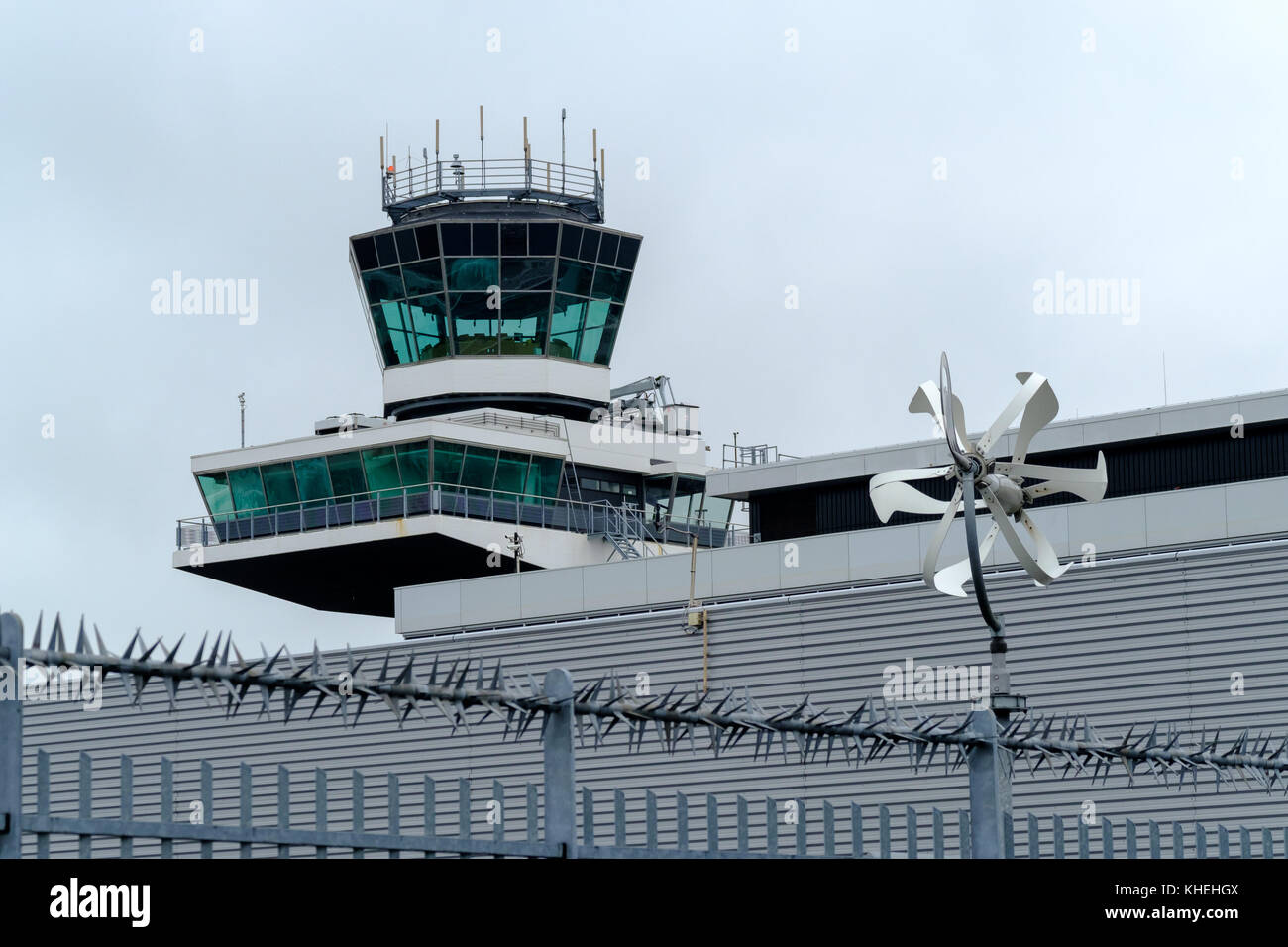 Tower at the airport Stock Photo - Alamy