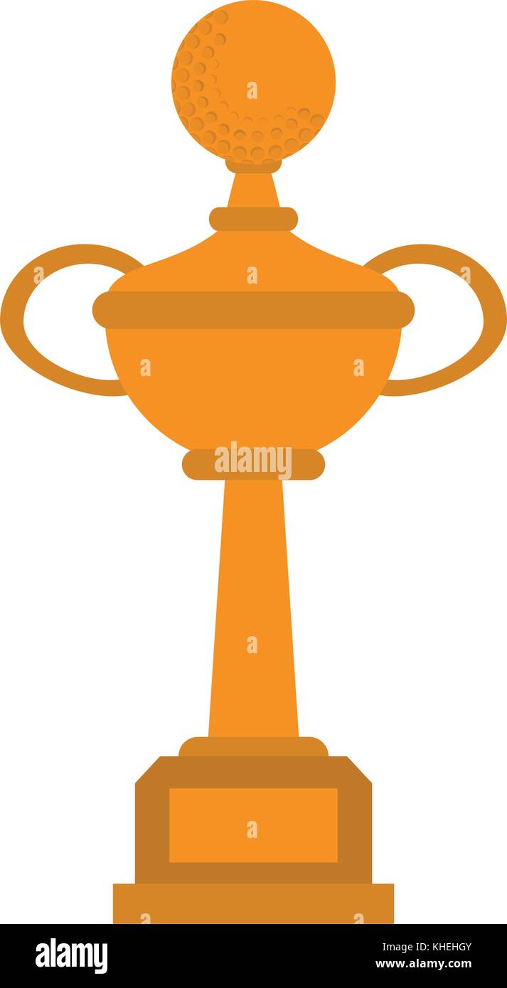 Golf trophy cup Stock Vector Image & Art - Alamy