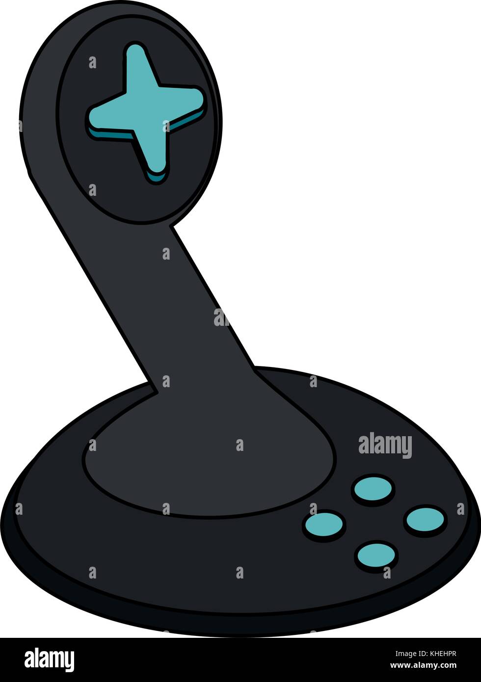 Joystick gamepad device Stock Vector Image & Art - Alamy