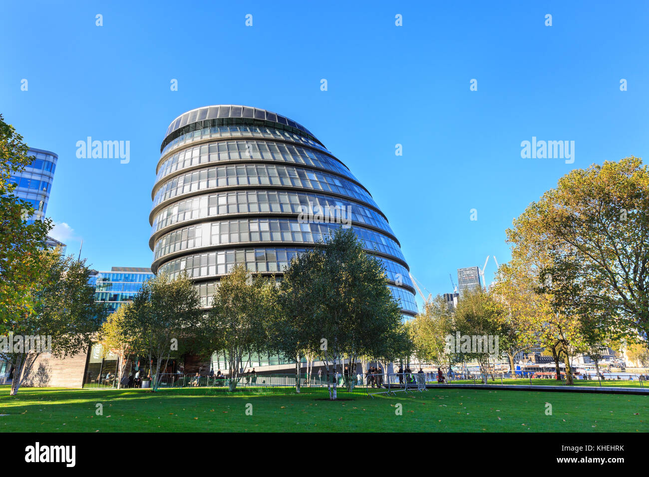 London gla building norman foster london government hi-res stock ...