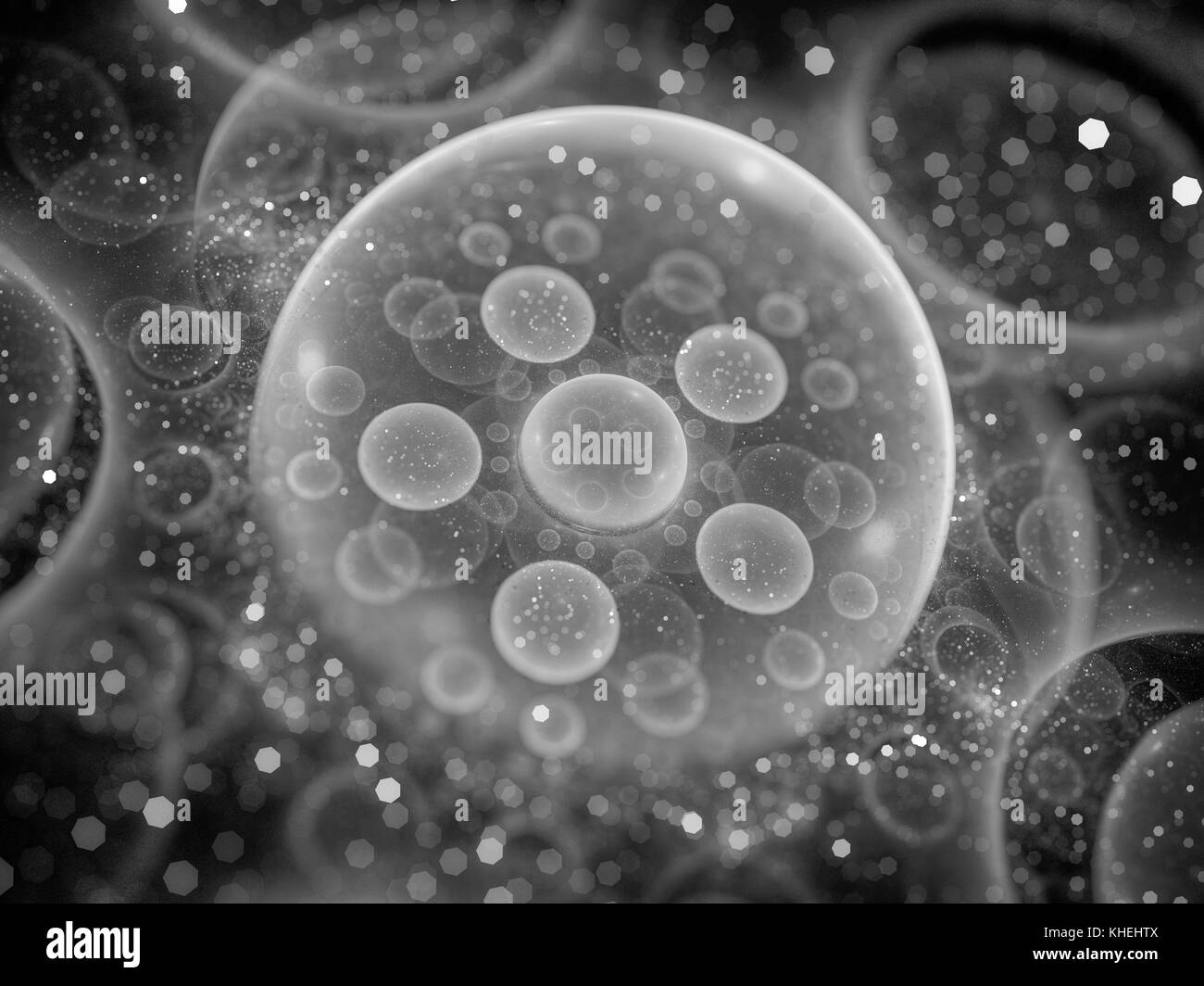 Bubble universe multiverse Black and White Stock Photos & Images - Alamy