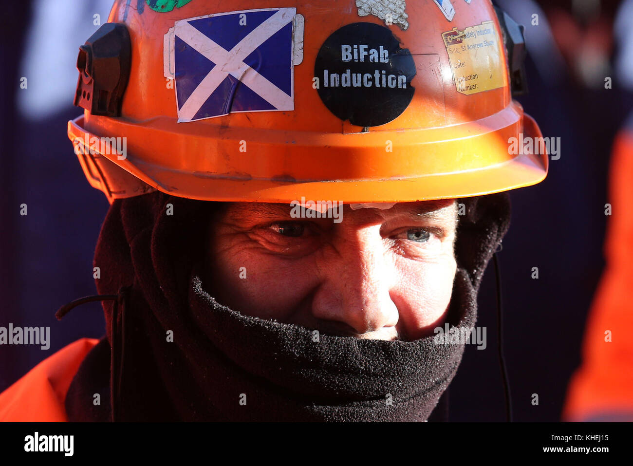 Workers from crisis-hit fabrication firm BiFab march through Edinburgh ...
