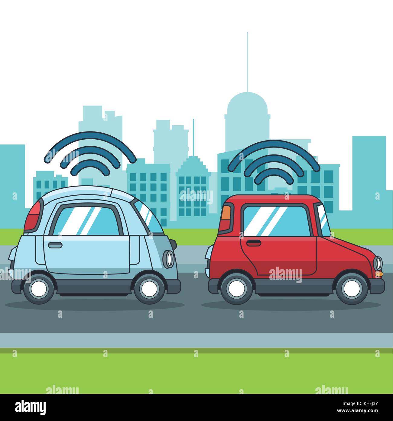 Car gps tracker technology Stock Vector Image & Art - Alamy