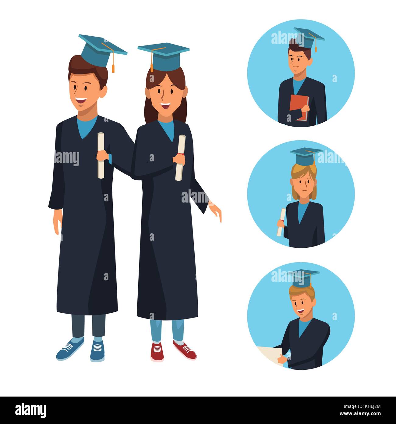 Hispanic college student Cut Out Stock Images & Pictures - Alamy