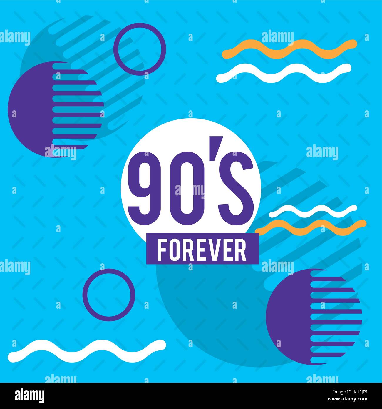90s forever Stock Vector Images - Alamy