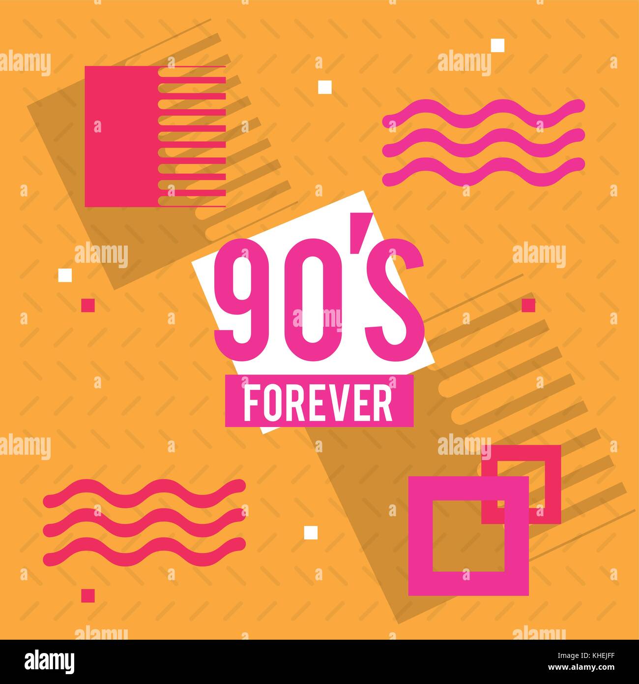 90s forever design Stock Vector Image & Art - Alamy