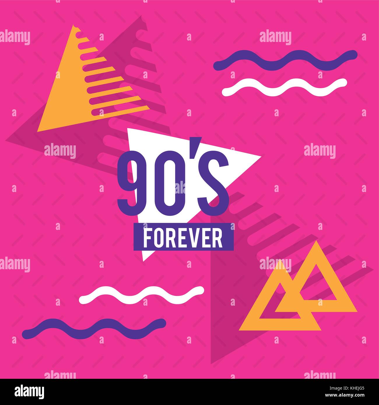 90s forever Stock Vector Images - Alamy