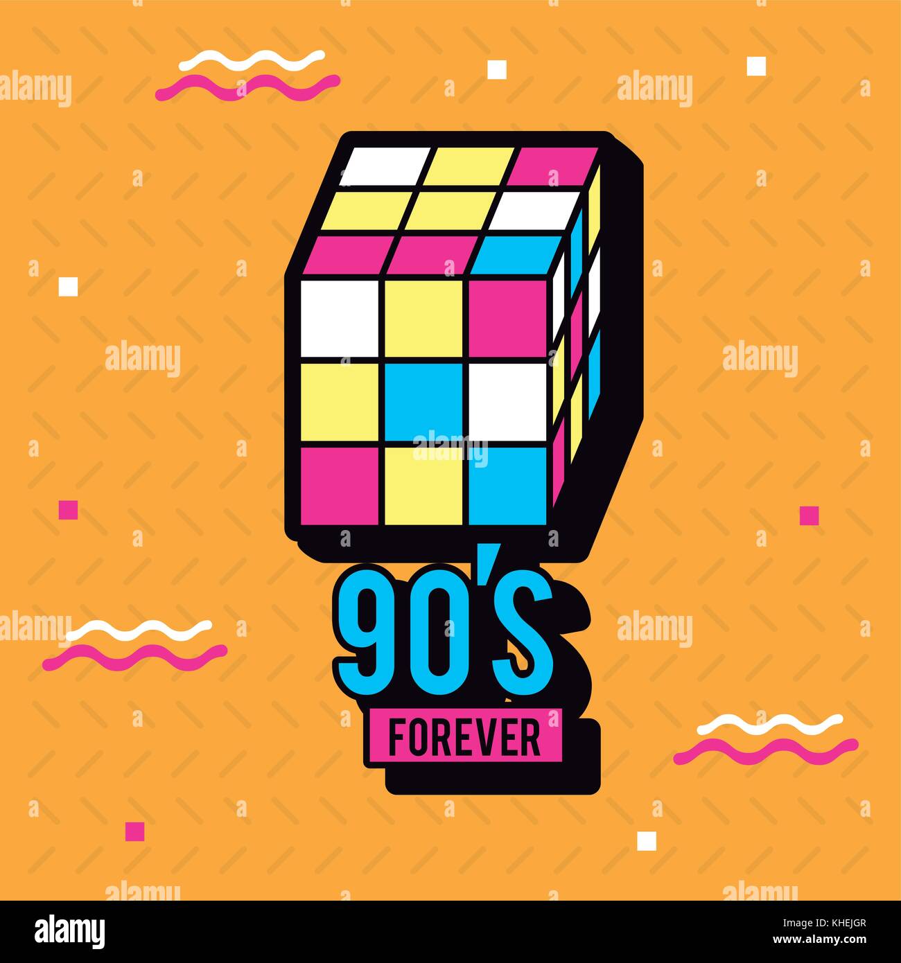 90s forever design Stock Vector Image & Art - Alamy