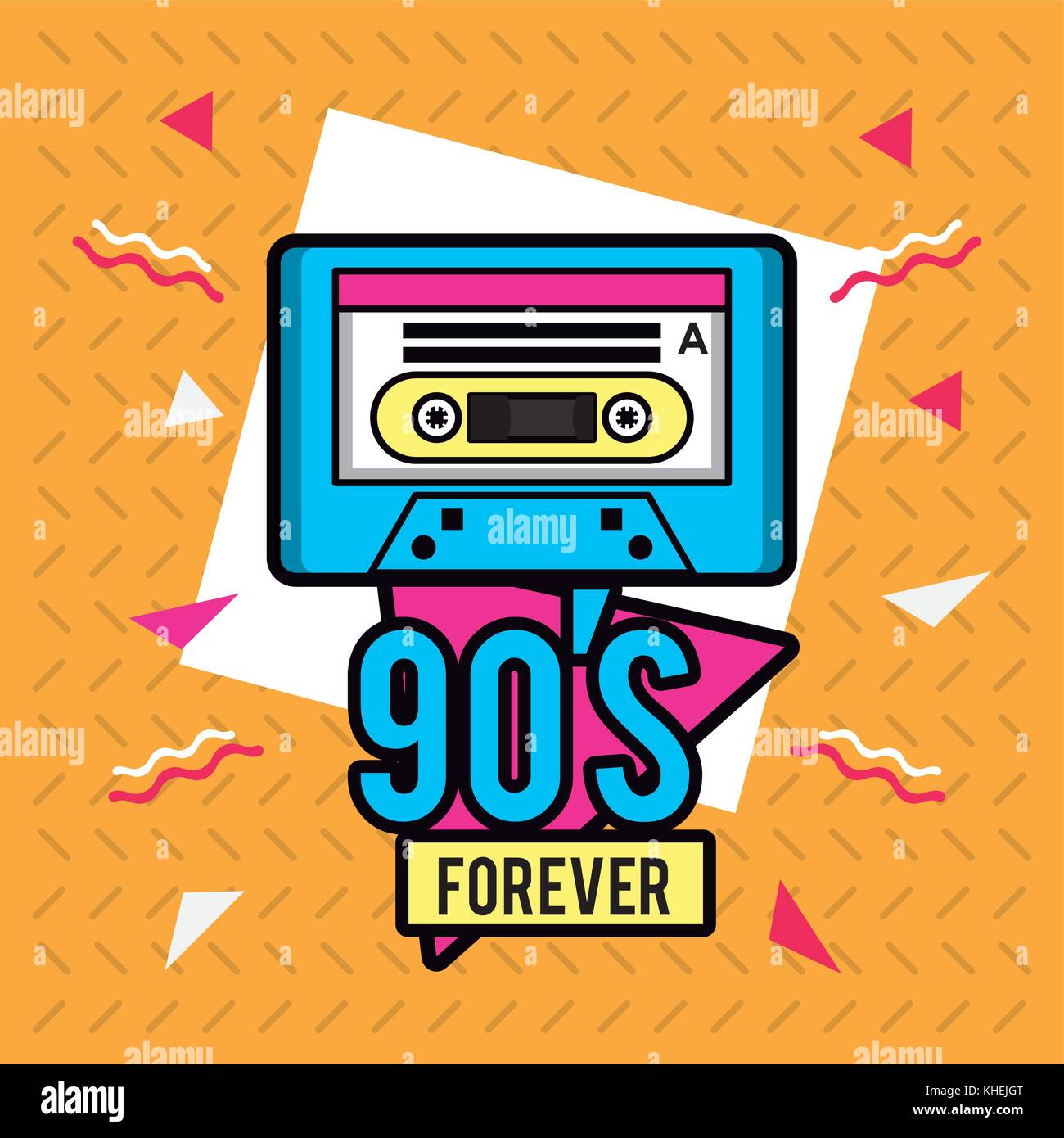 90s forever design Stock Vector Image & Art - Alamy