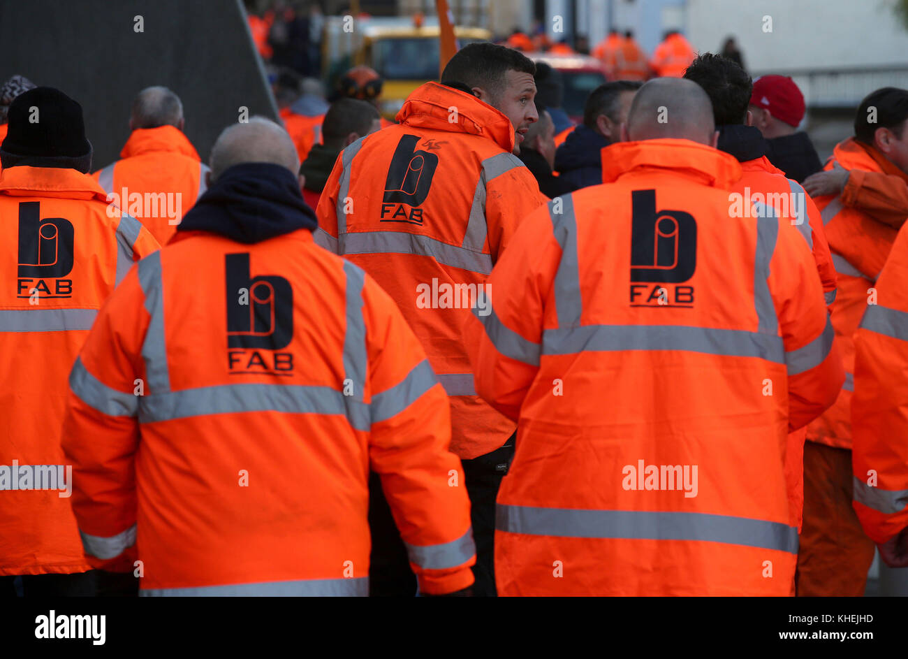 Workers from crisis-hit fabrication firm BiFab march through Edinburgh ...