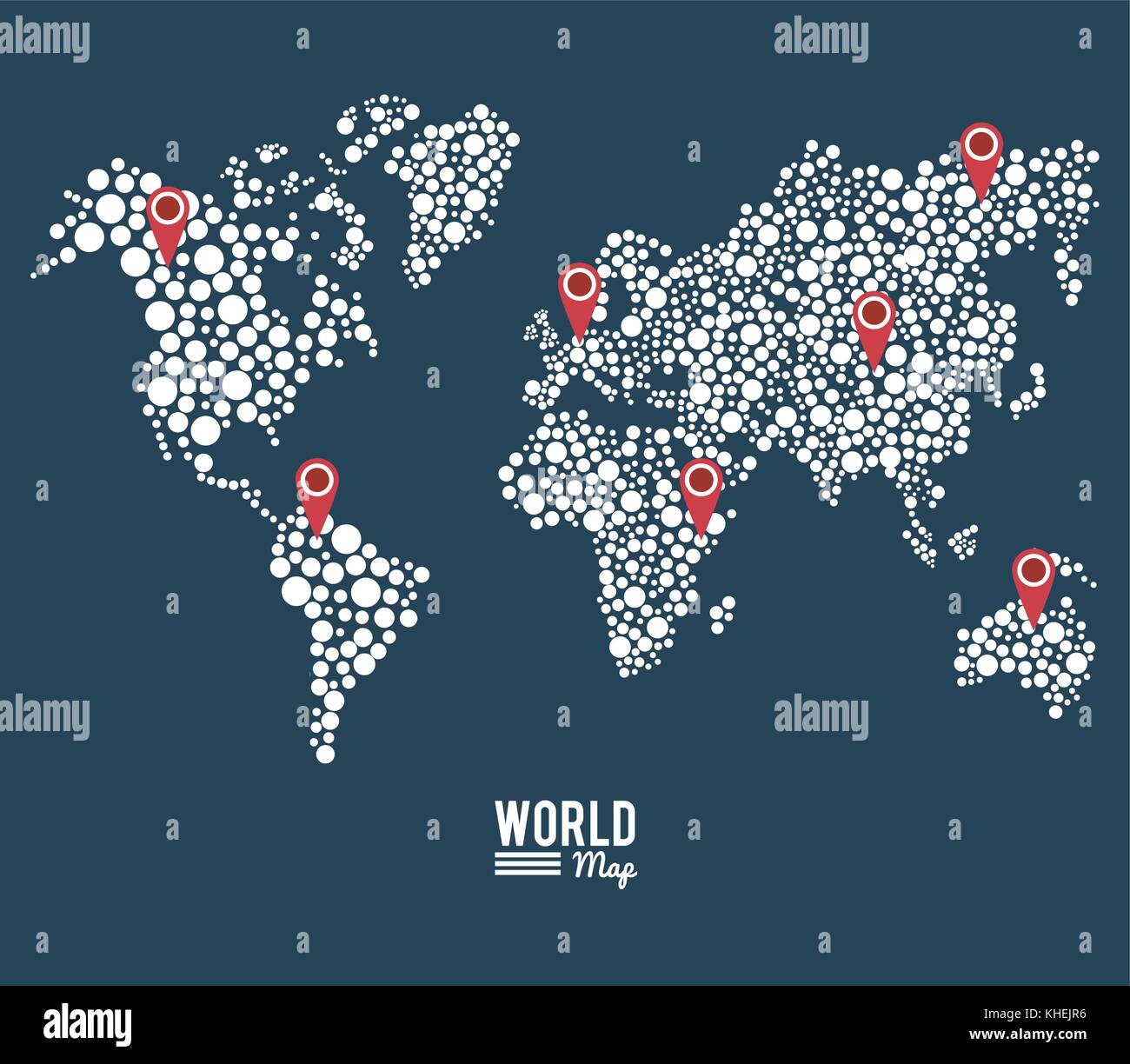 World map infographic Stock Vector Image & Art - Alamy