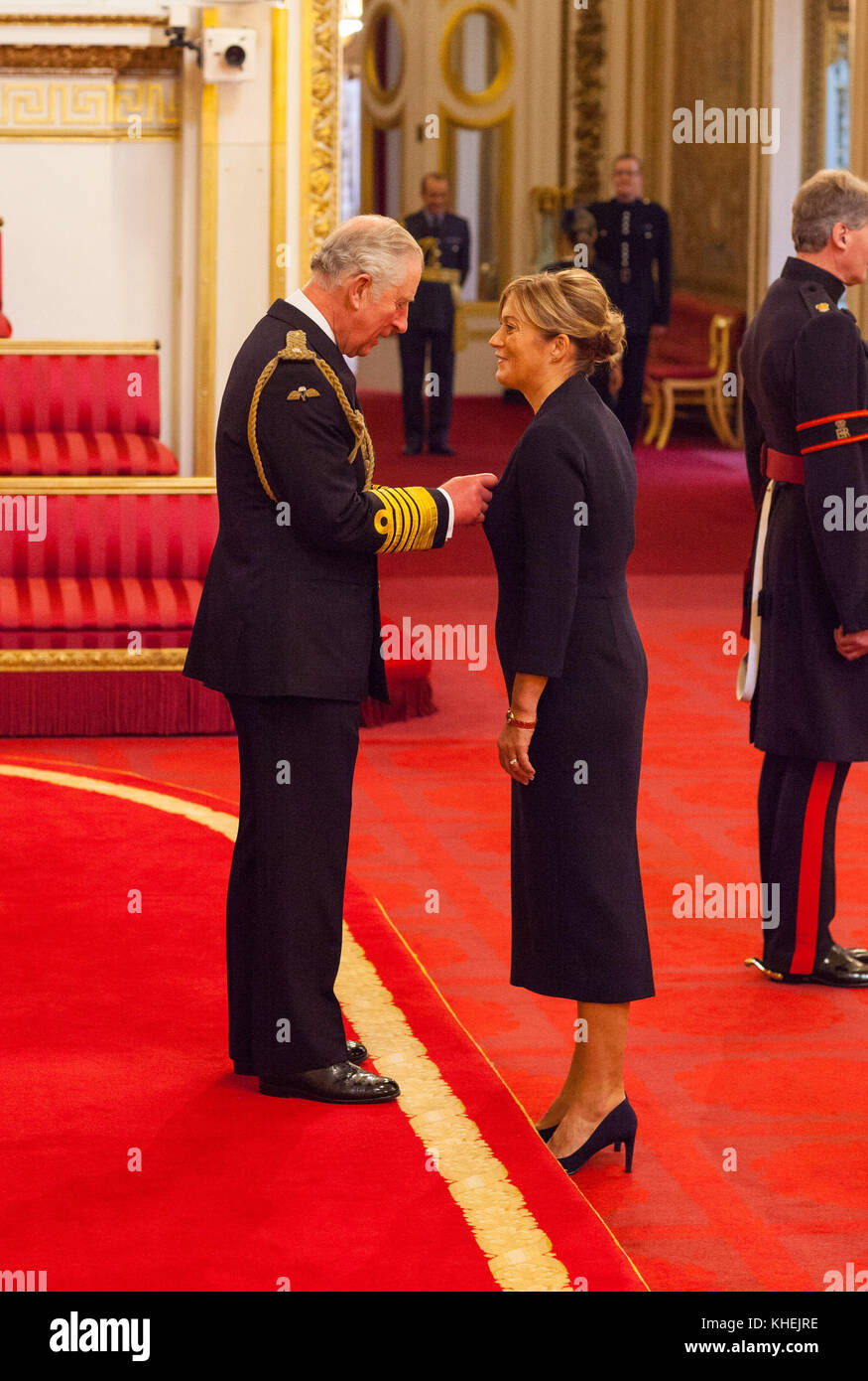 Mrs Belinda Earl from Oxted is made an OBE (Officer of the Order of the ...