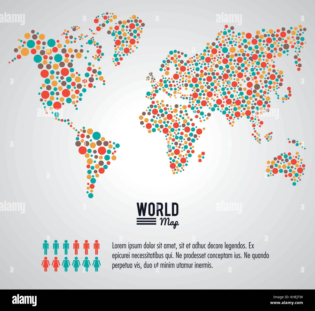 World map infographic Stock Vector Image & Art - Alamy