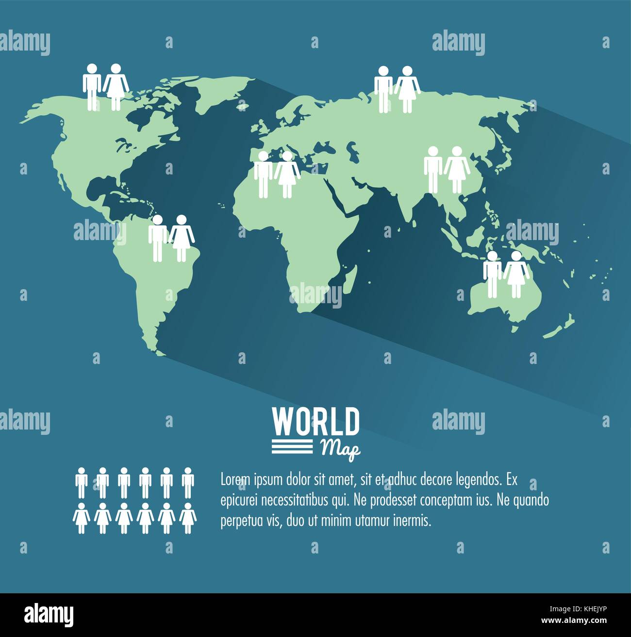 World map infographic Stock Vector Image & Art - Alamy