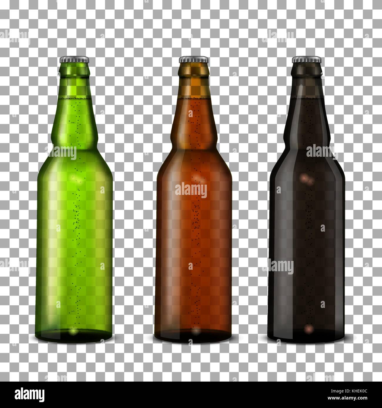 Beer bottles set Stock Vector Image & Art - Alamy