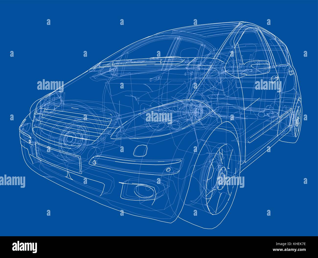 Concept car. Vector Stock Vector Image & Art - Alamy