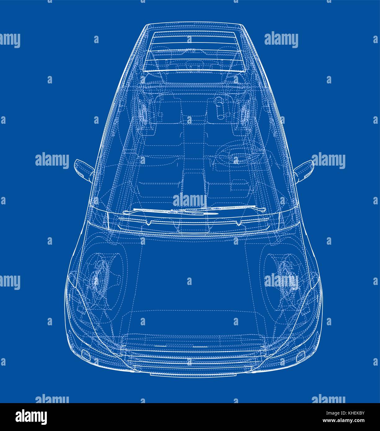 Concept car. Vector Stock Vector Image & Art - Alamy