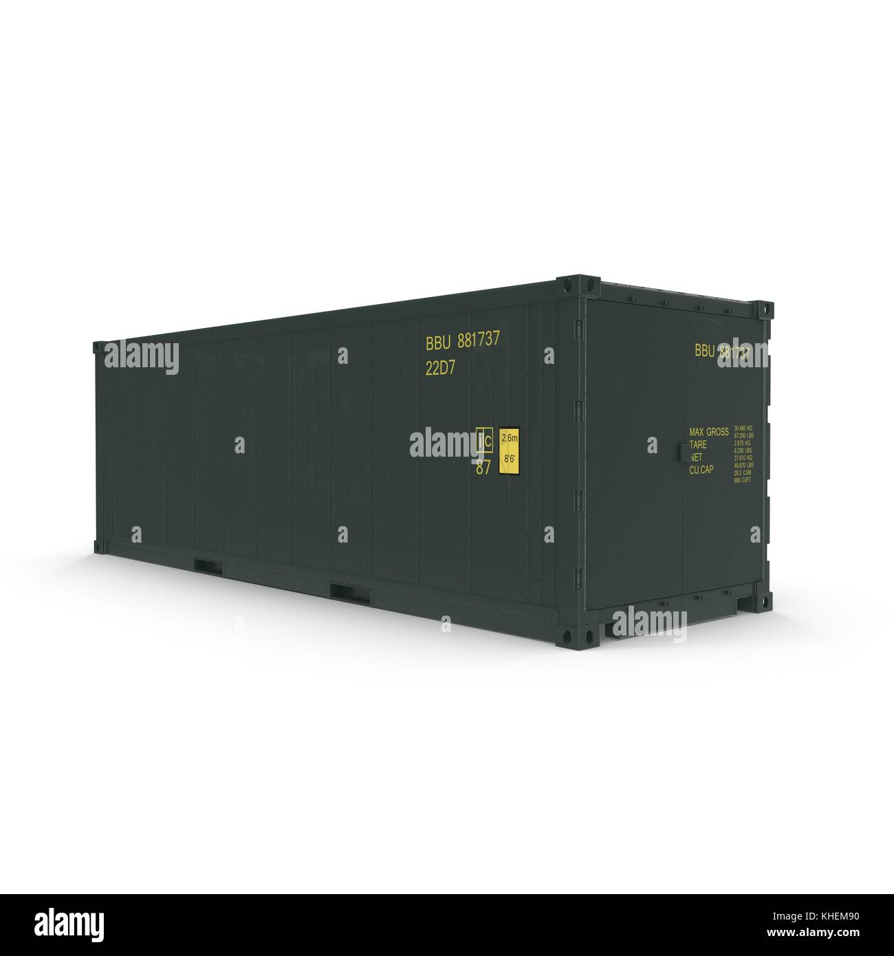 20ft container hi-res stock photography and images - Alamy