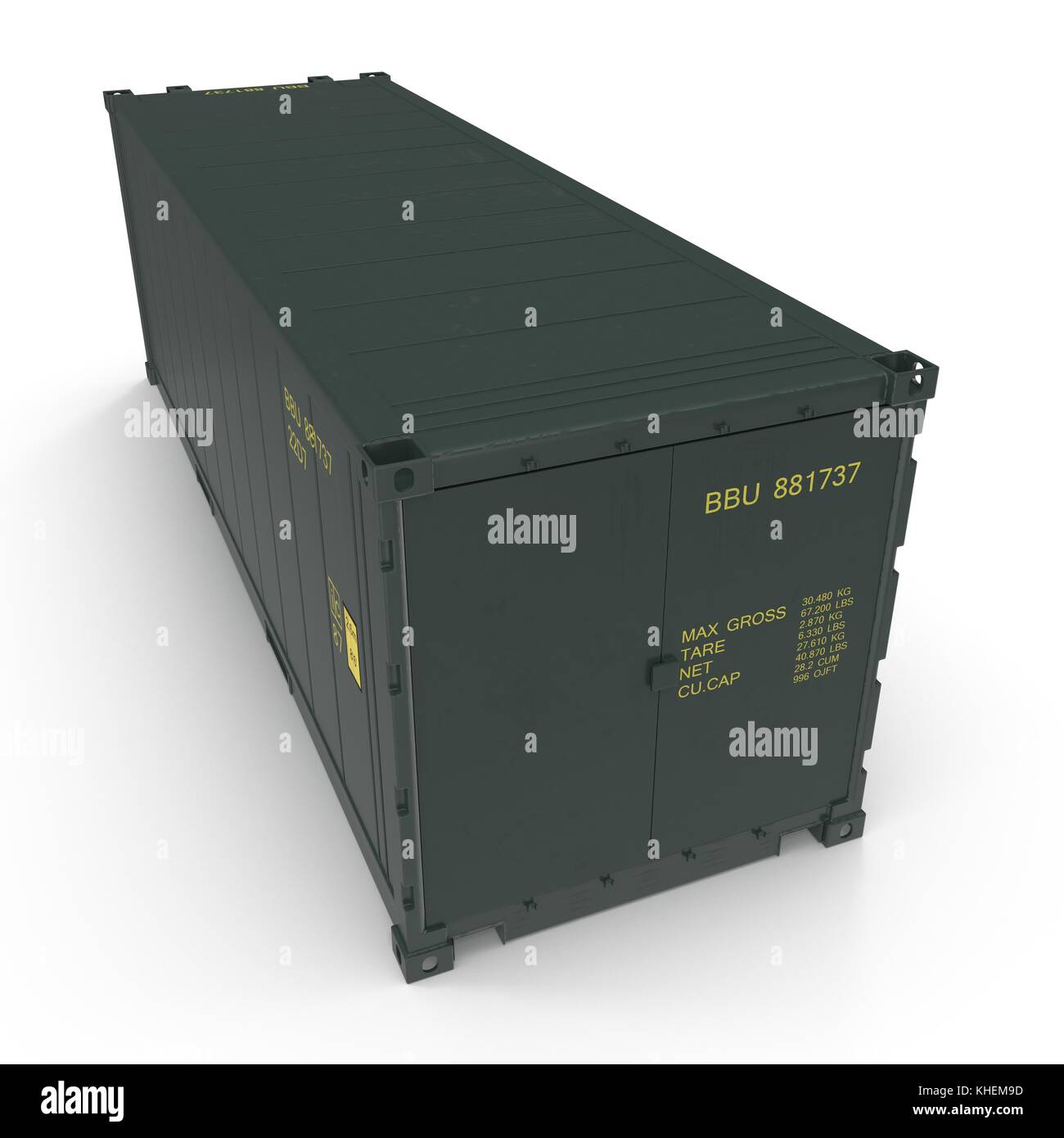 20ft container hi-res stock photography and images - Alamy