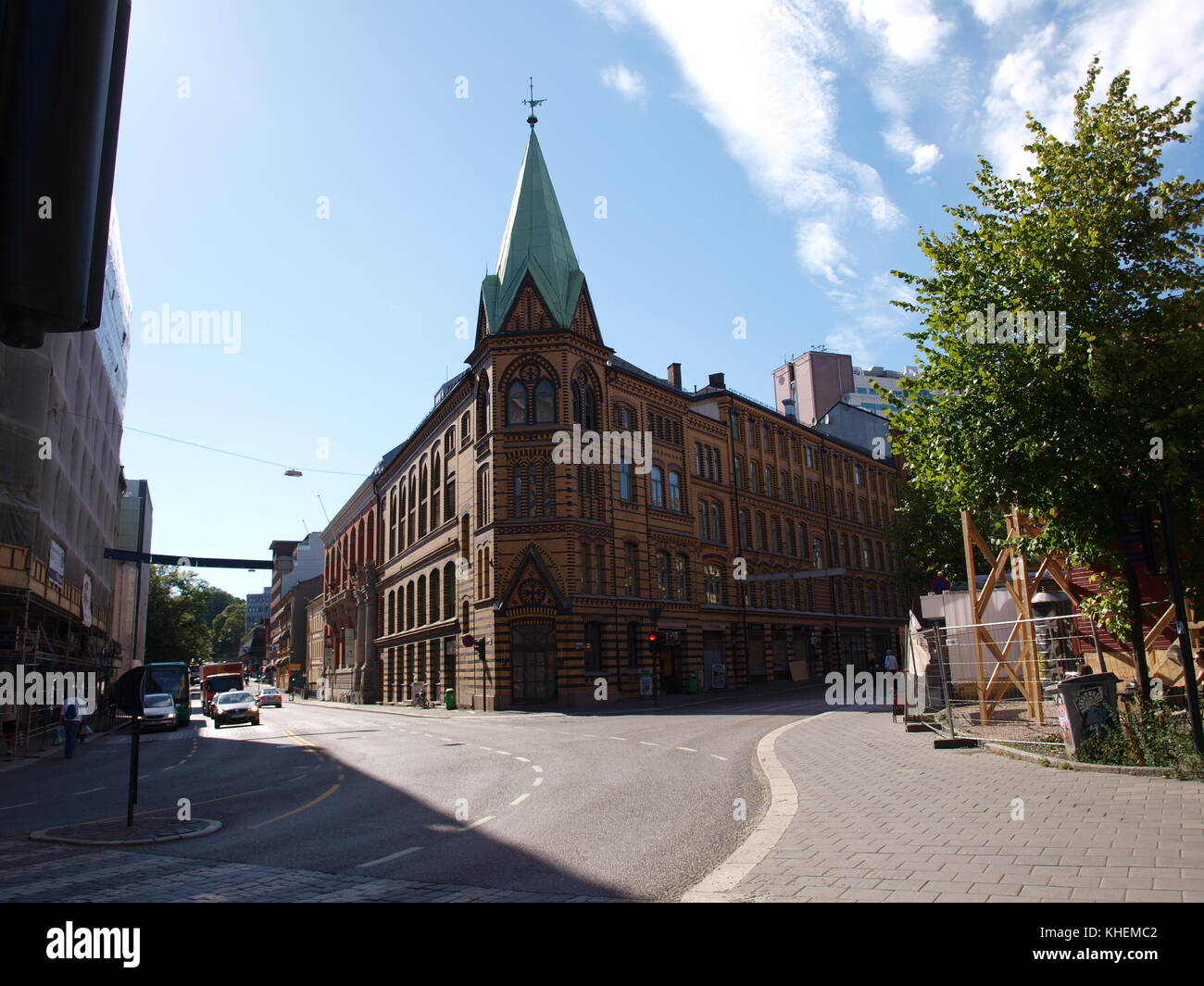 street corner near homeless oslo center Stock Photo - Alamy