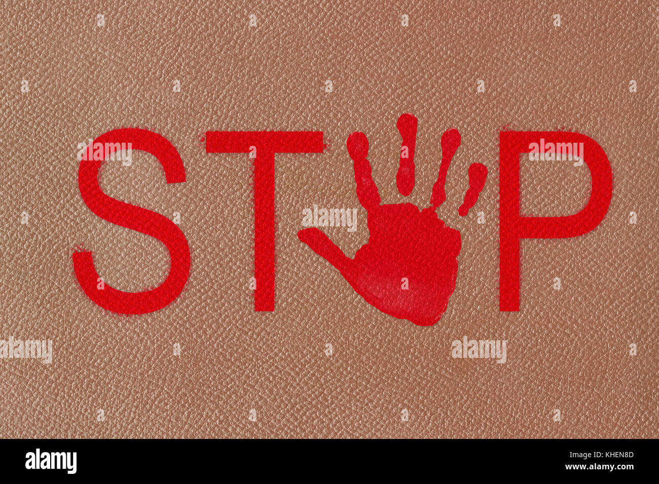 Red Stop Sign Hand Stock Photos & Red Stop Sign Hand Stock Images - Alamy