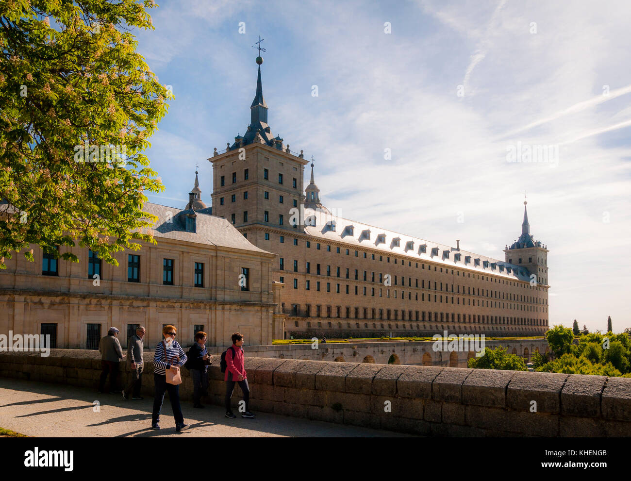 Monasterio de El Escorial. San Lorenzo de El Escorial. Madrid. España ...