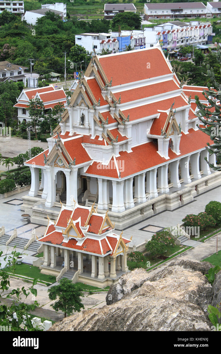 Wat Khao Chong Krajok, Prachuap Khiri Khan, Thailand Stock Photo - Alamy