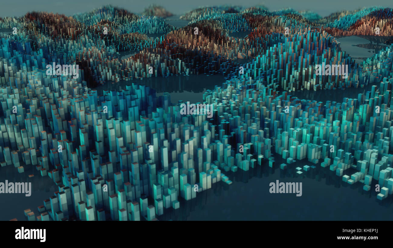 Modern topography render hi-res stock photography and images - Alamy