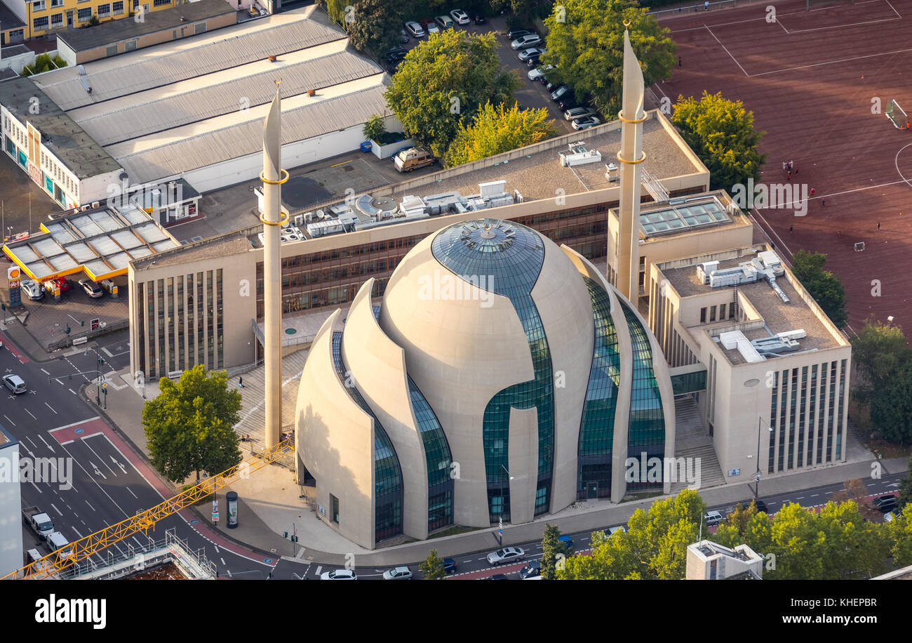 DITIB Central Mosque, Cologne, Rhineland, North Rhine-Westphalia ...