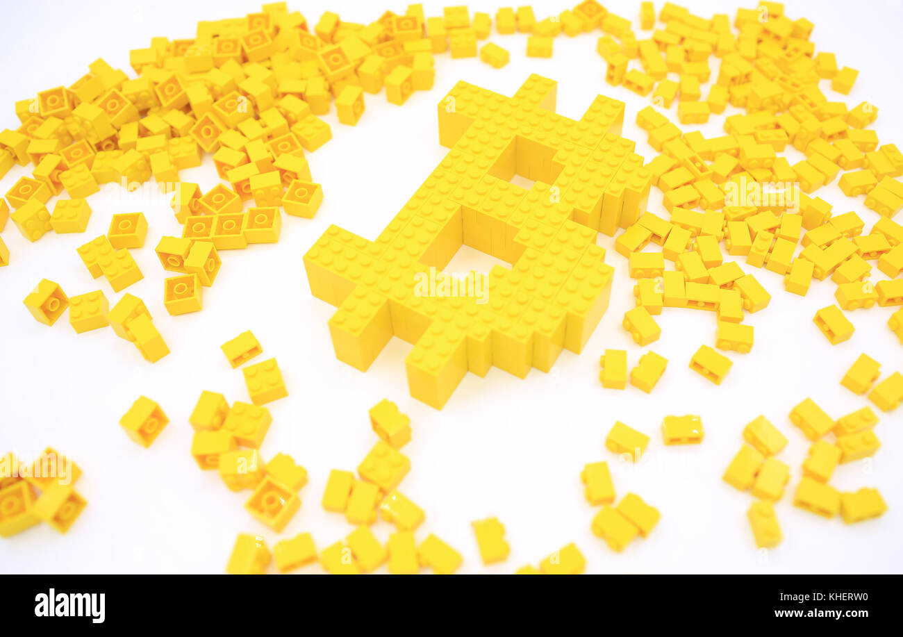 bitcoin dollar sign Stock Photo - Alamy