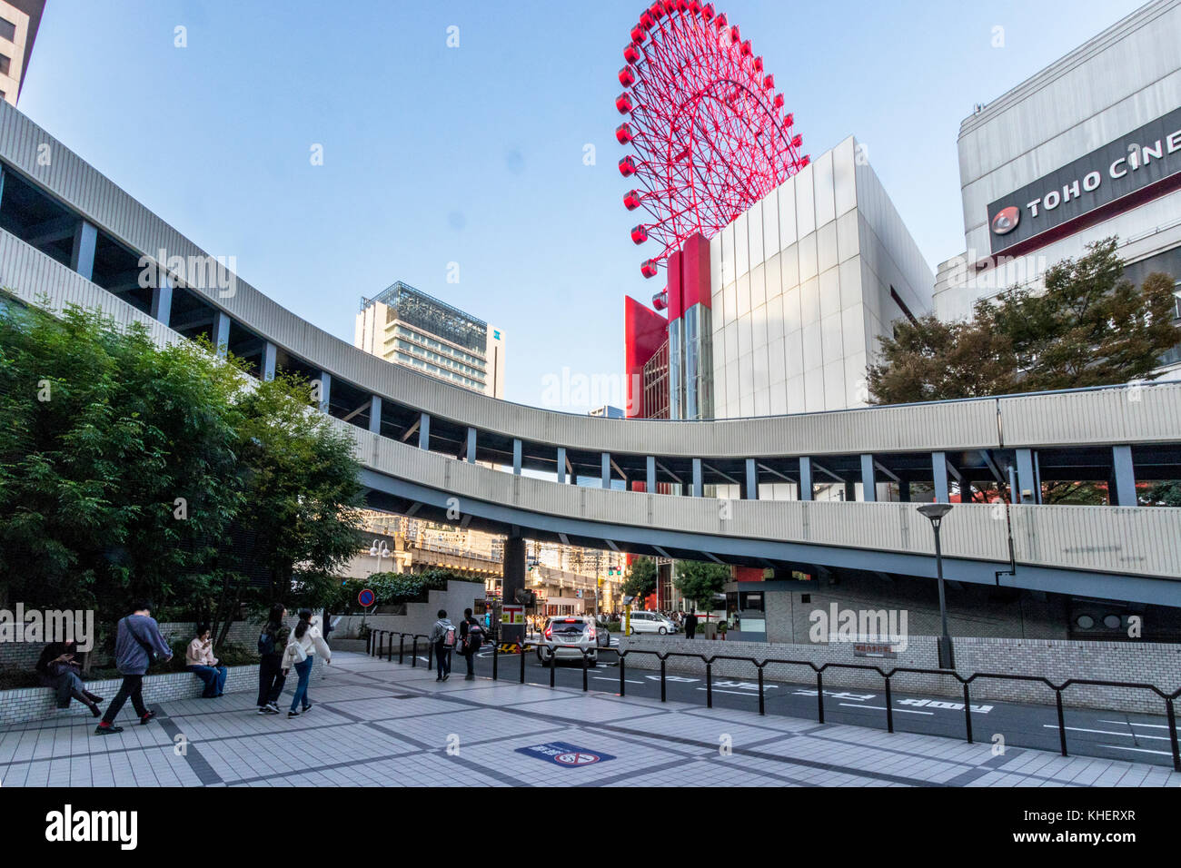 Osaka street life Japan Stock Photo - Alamy