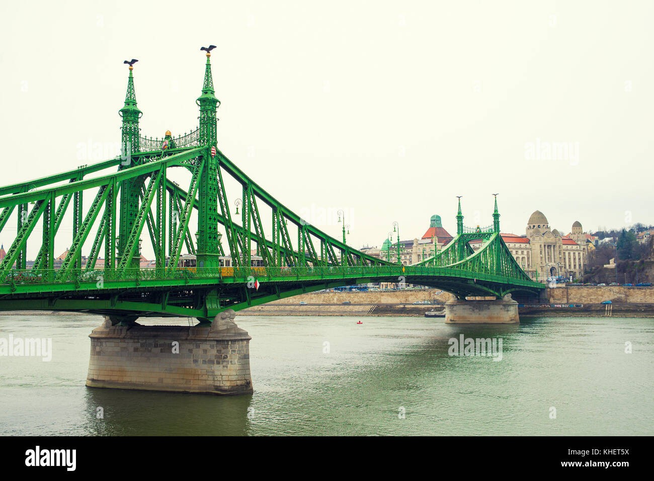 Liberty Bridge at day in Budapest Stock Photo - Alamy