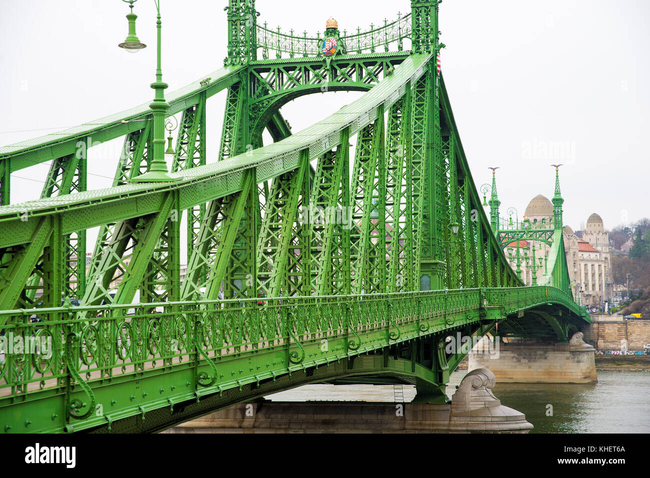 Liberty Bridge at day in Budapest Stock Photo - Alamy