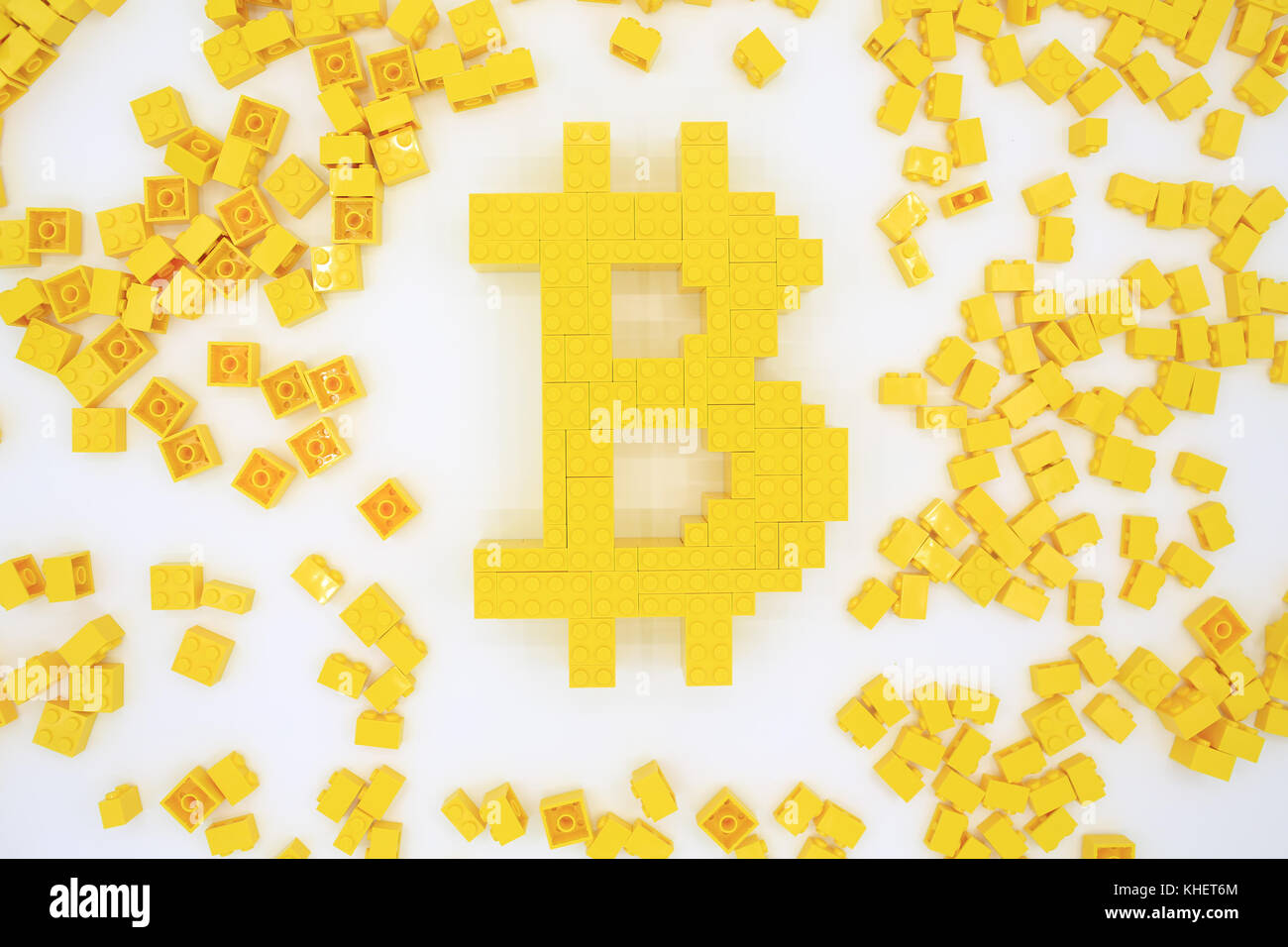 bitcoin dollar sign Stock Photo - Alamy