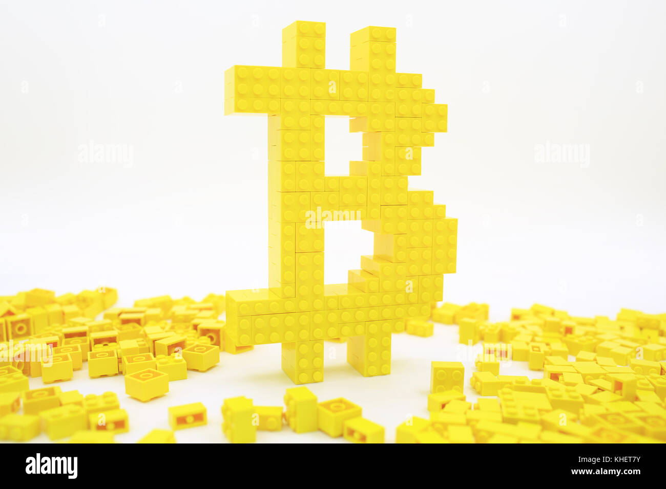 bitcoin dollar sign Stock Photo - Alamy