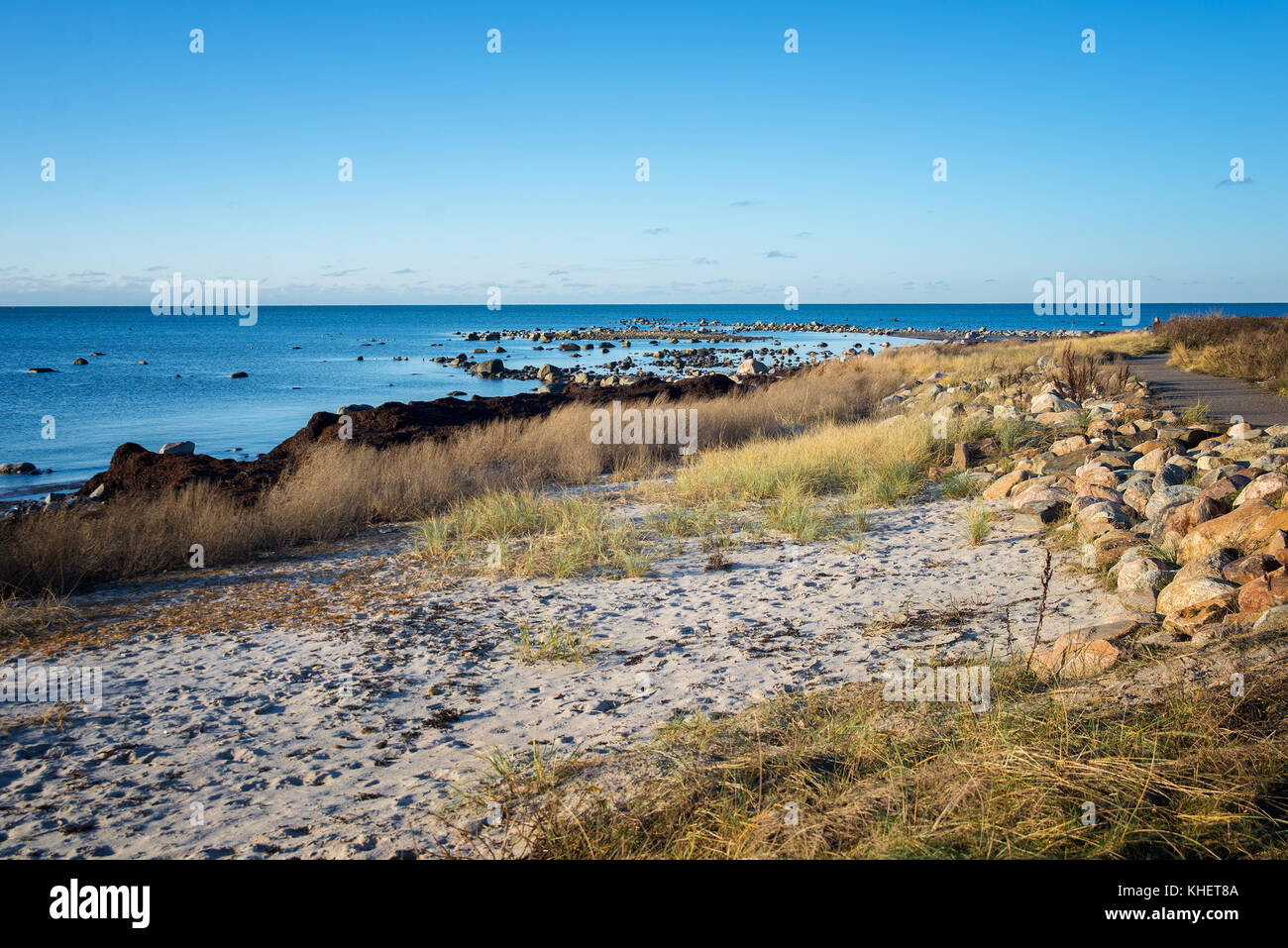 beautiful landscape with a sea view Stock Photo - Alamy