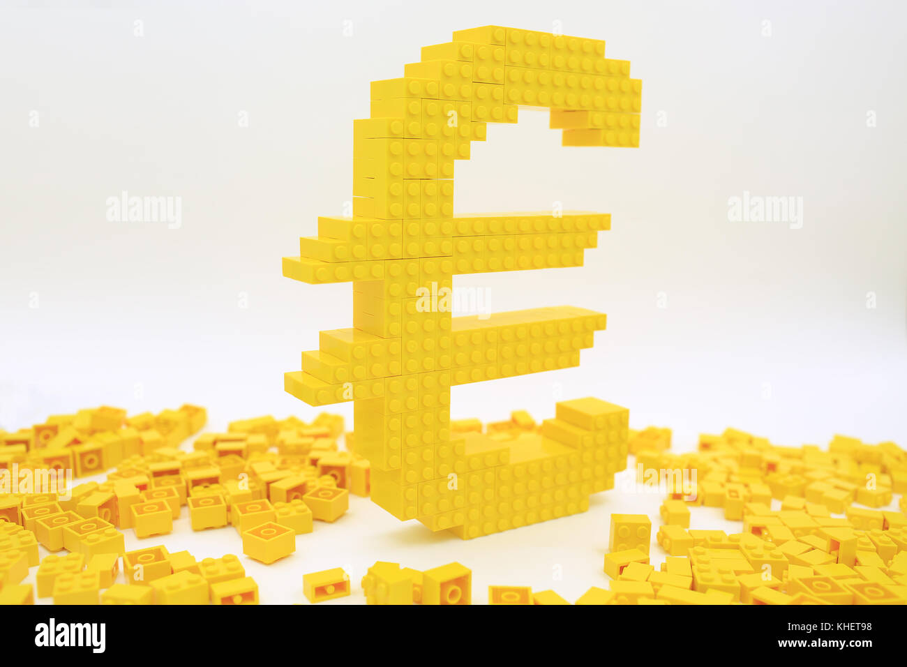 money made by brick euro Stock Photo - Alamy