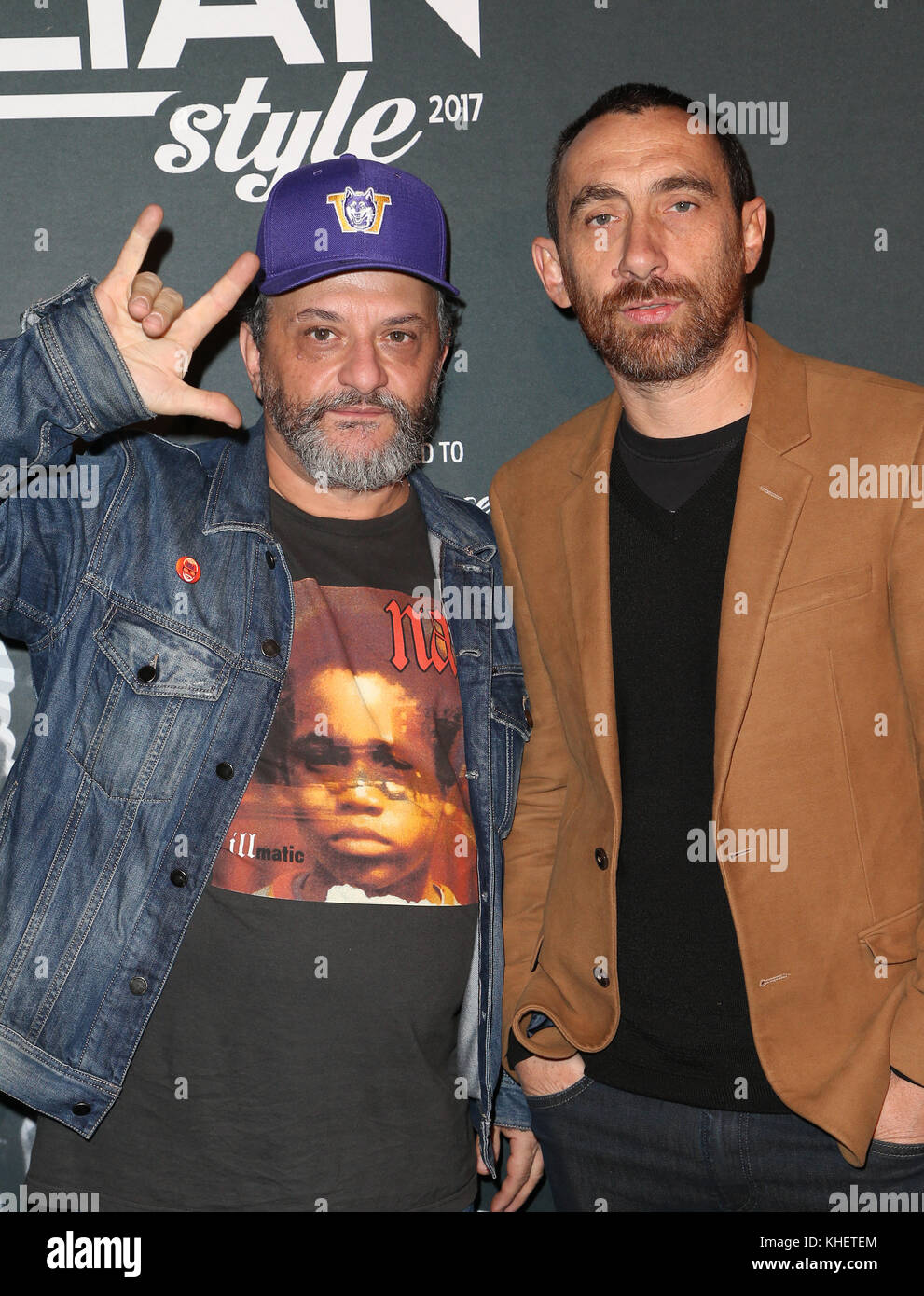 Hollywood, Ca. 15th Nov, 2017. Marco Manetti, Antonio Manetti, at AFI ...