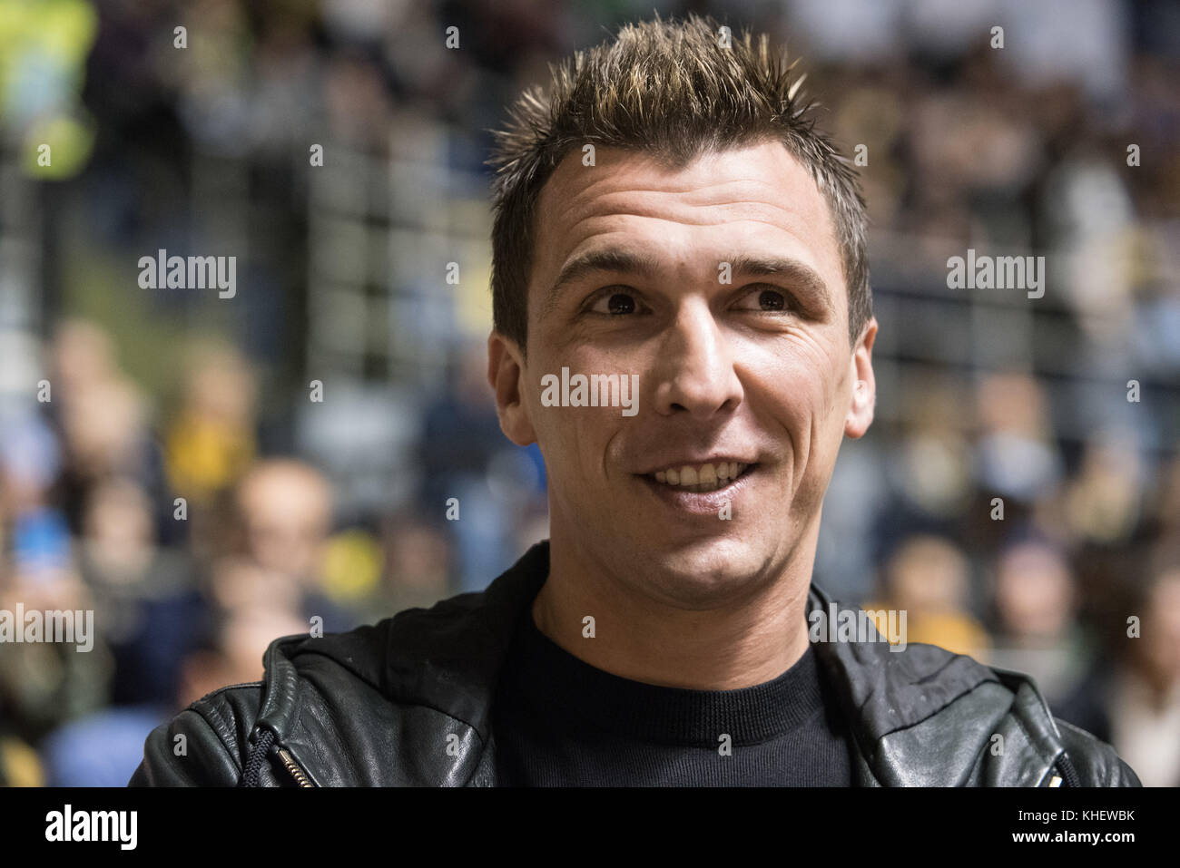 Turin, Italy. 15th Nov, 2017. Mario Mandzukic (Juventus FC) during the ...
