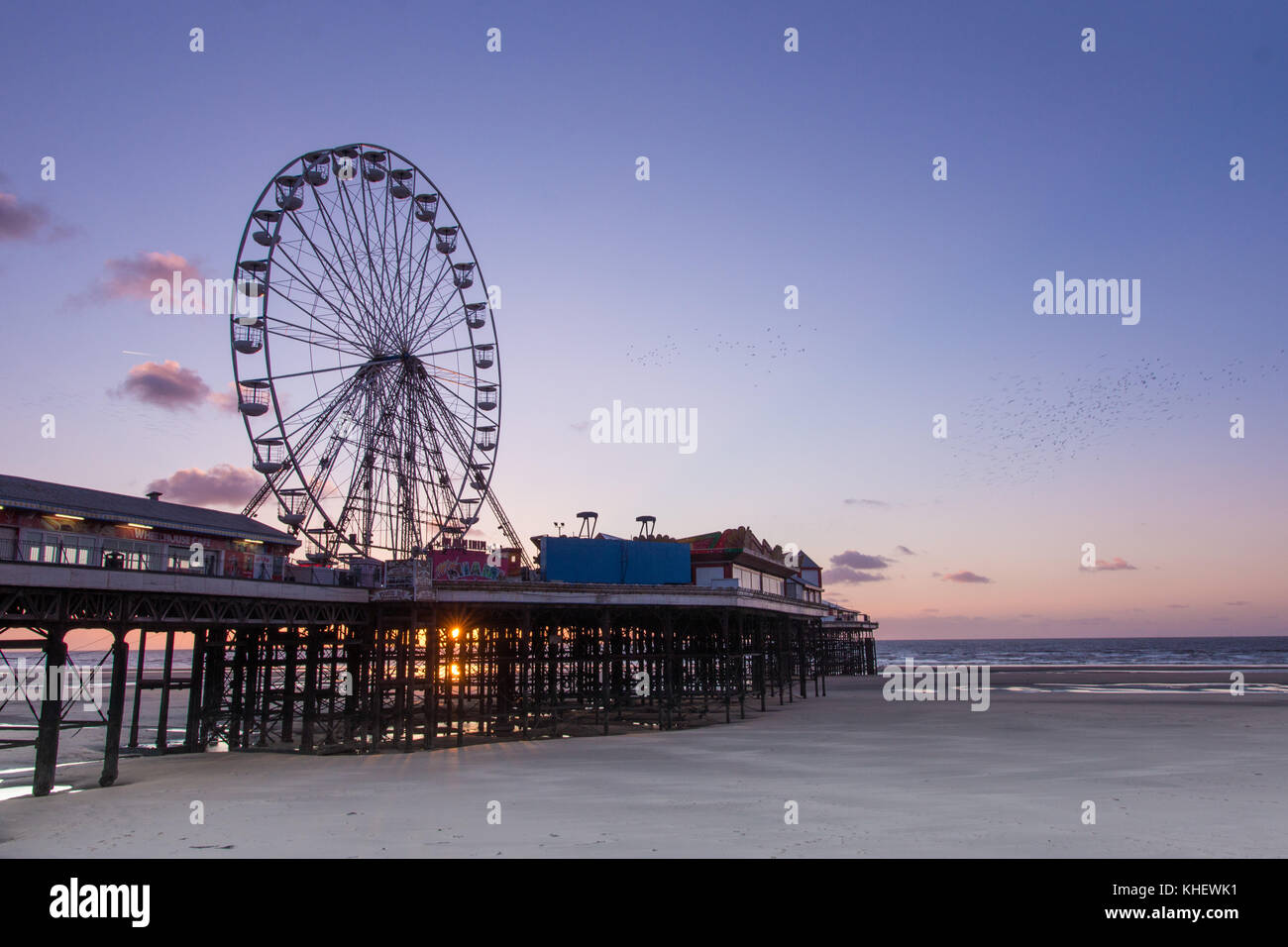 Blackpool landscape night hi-res stock photography and images - Alamy