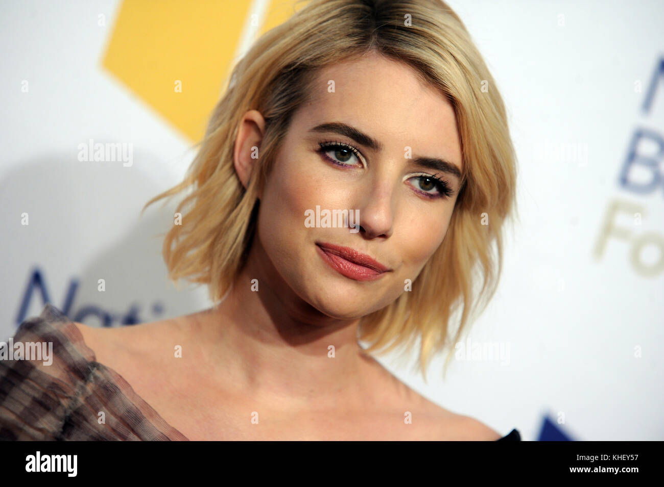 Manhattan, United States Of America. 15th Nov, 2017.Emma Roberts ...