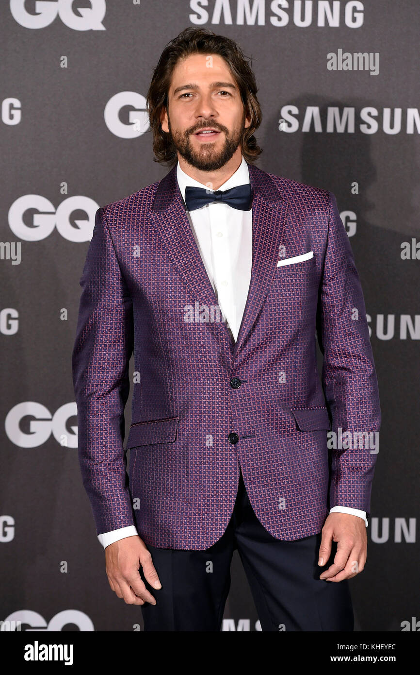 Madrid, Spain. 16th November, 2017. Actor Felix Gomez during GQ Men of ...