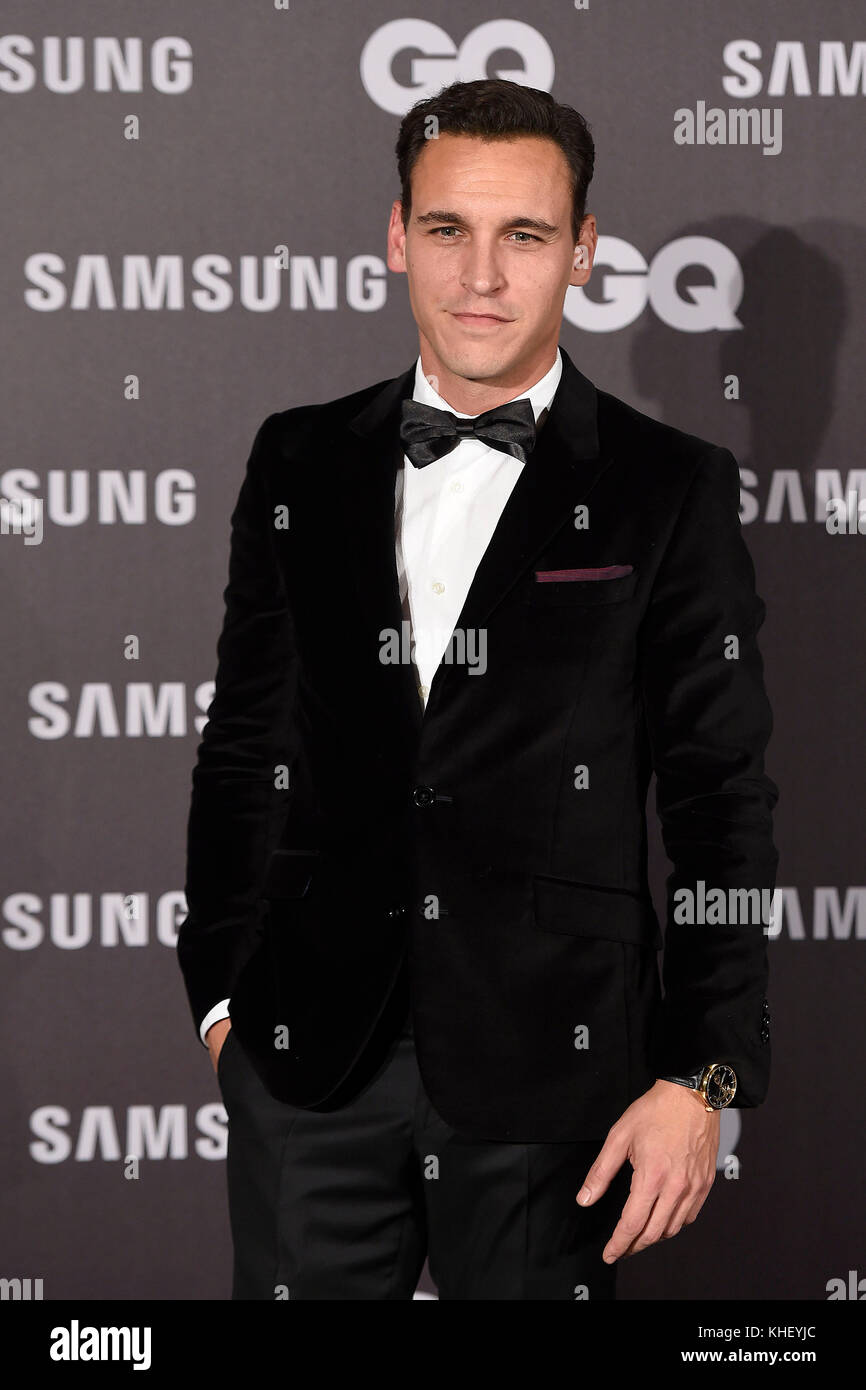 Madrid, Spain. 16th November, 2017. Ricard Salas during GQ Men of Year ...