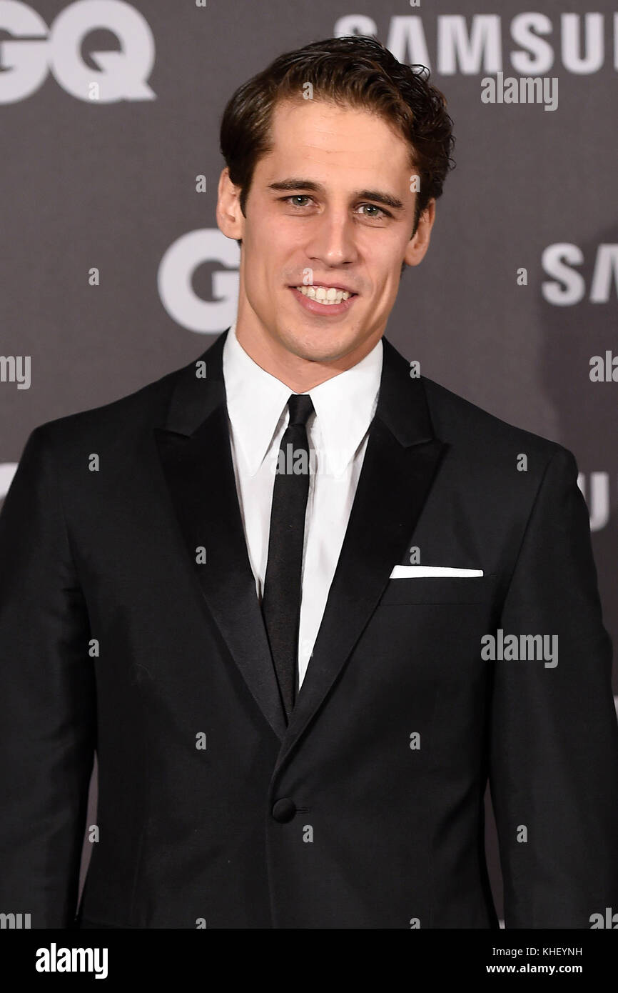 Madrid, Spain. 16th November, 2017. Actor Martín Rivas during GQ Men of ...