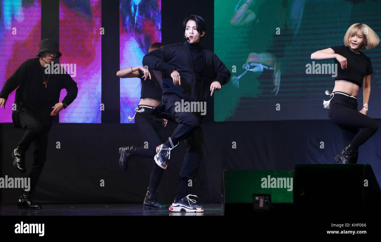 17th Nov, 2017. S. Korean singer Samuel South Korean singer-songwriter ...