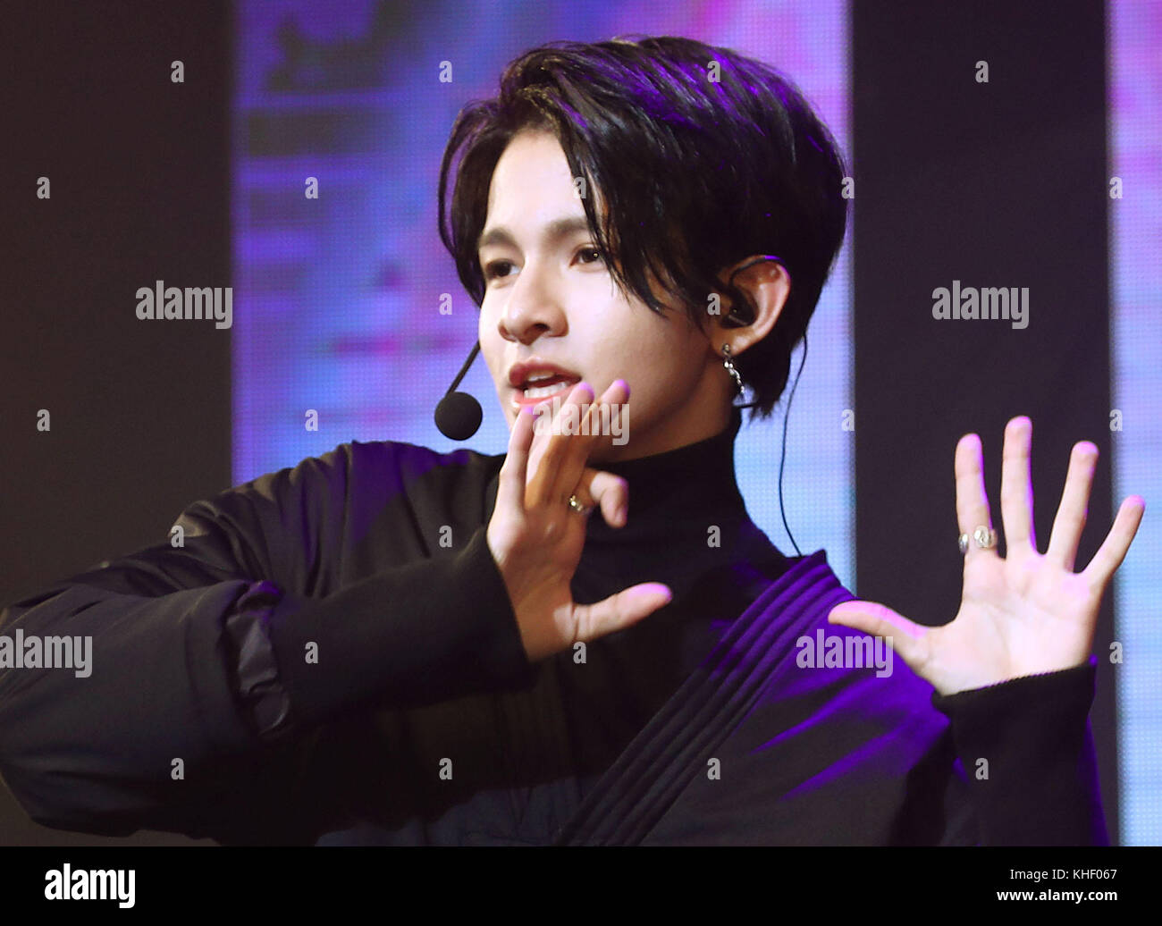 17th Nov, 2017. S. Korean singer Samuel South Korean singer-songwriter ...