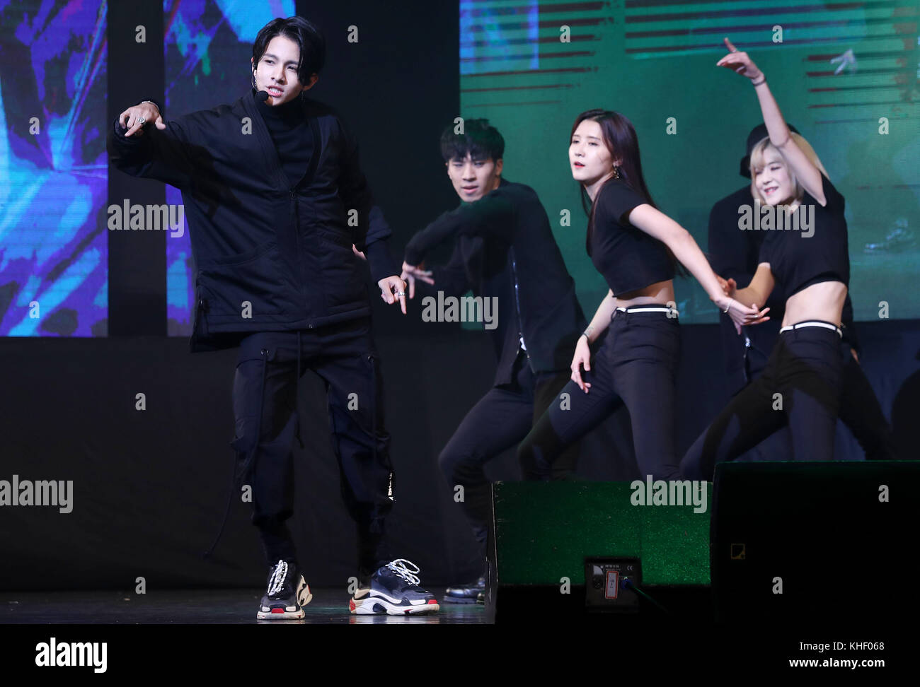 17th Nov, 2017. S. Korean singer Samuel South Korean singer-songwriter ...