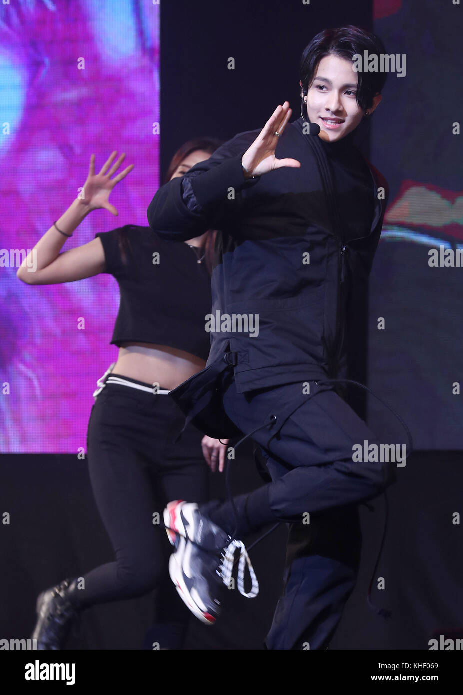 17th Nov, 2017. S. Korean singer Samuel South Korean singer-songwriter ...