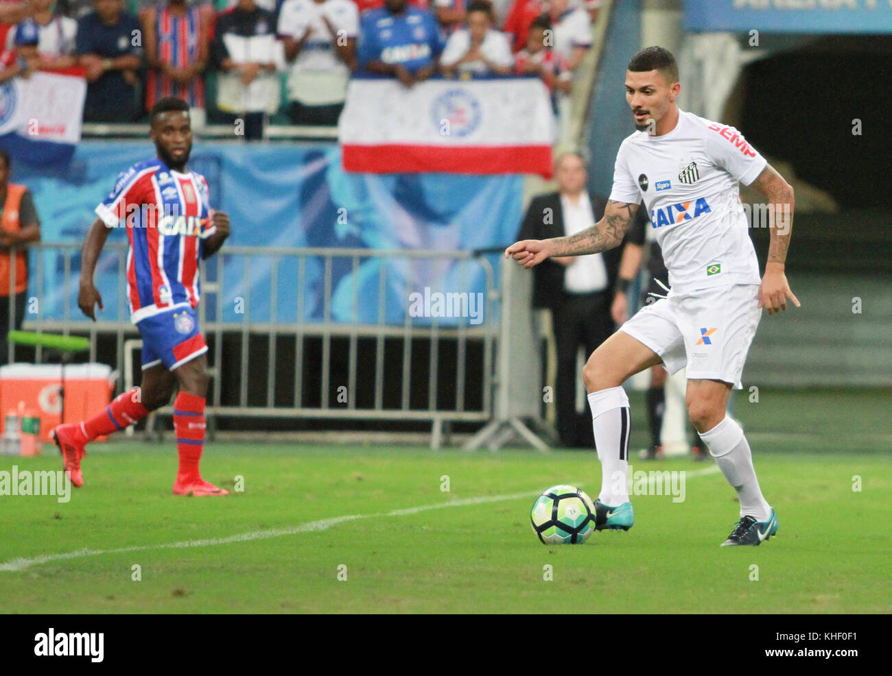 Salvador, Brazil. 16th Nov, 2017. Alison Santos in a game during Bahia ...